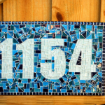 Mosaic Address Sign on Luulla