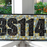 Mosaic Address Sign on Luulla